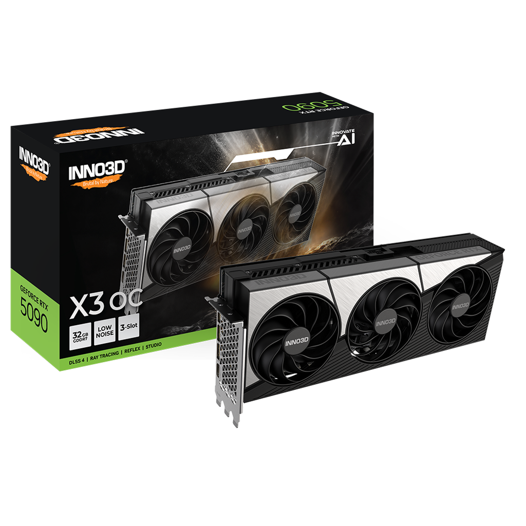 Inno3D RTX 5090 X3 OC 32GB - Computer Parts & Peripherals